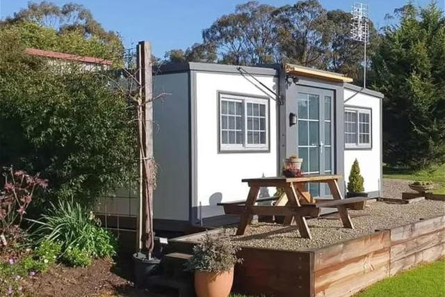 This Amazon Tiny House Has an Idyllic Covered Porch—and It's Cheaper ...