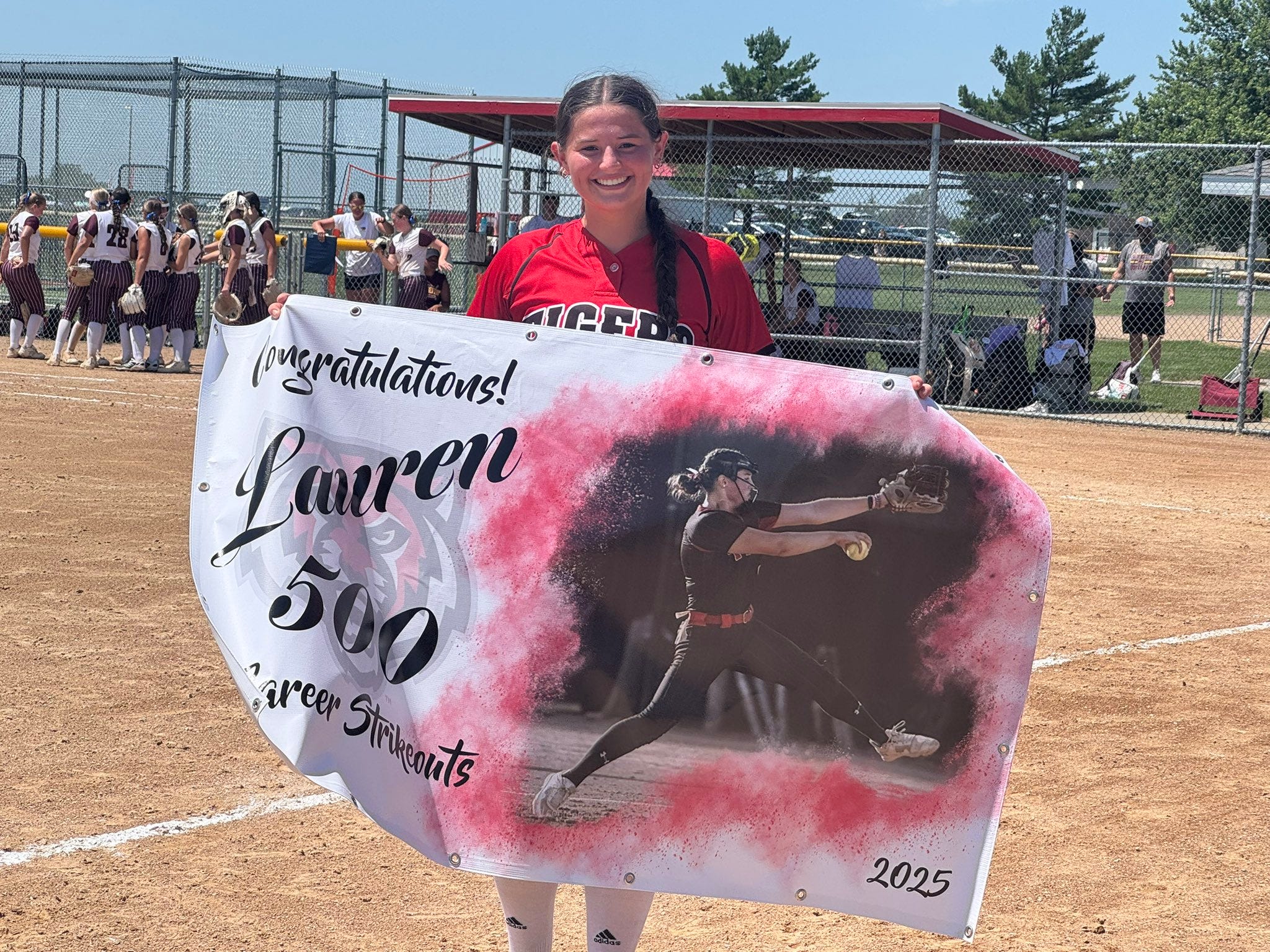 ADM softball's Hagedorn throws 500th strikeout, baseball wraps regular ...