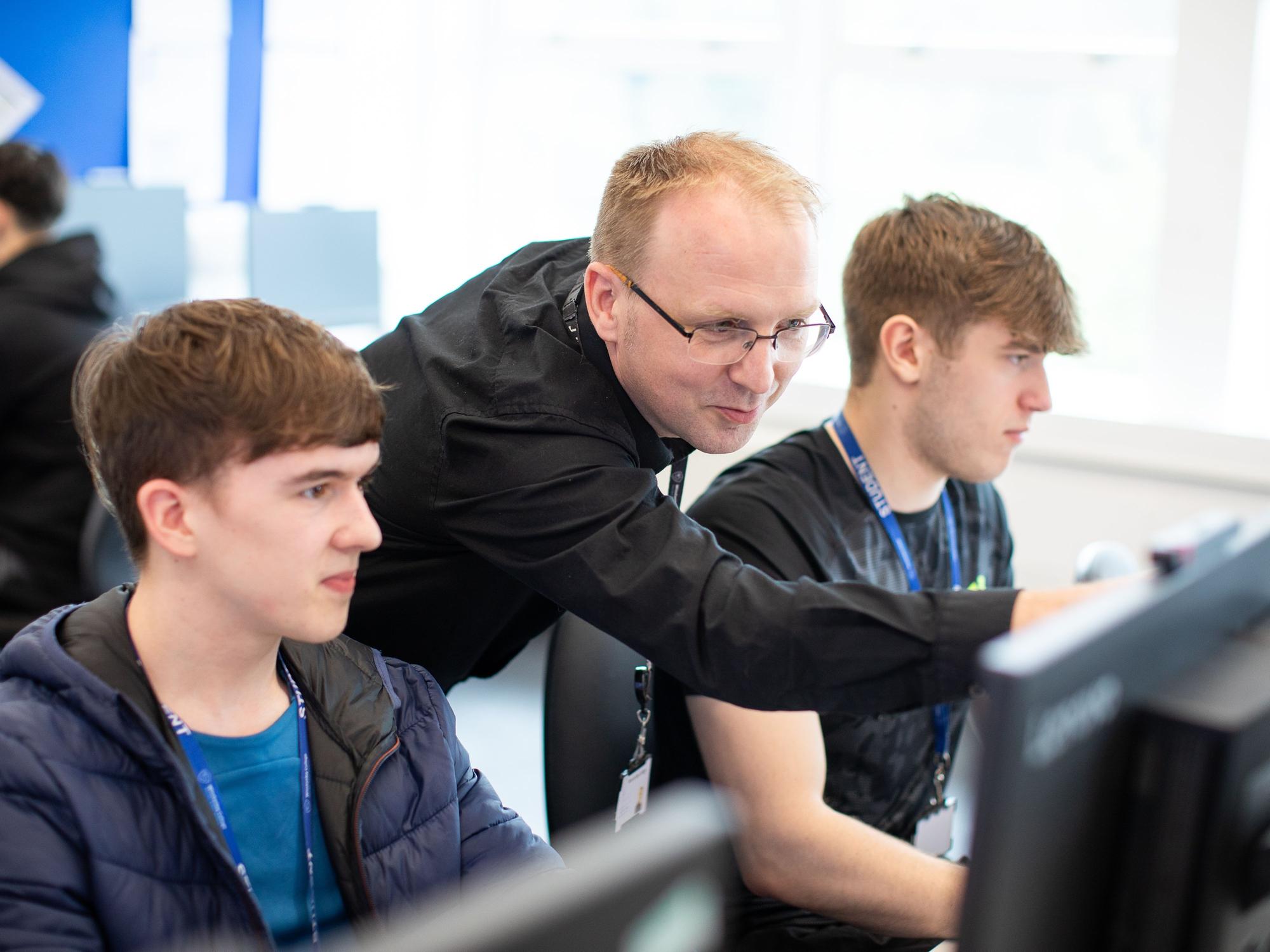 Winstanley College awarded gold status for cyber education