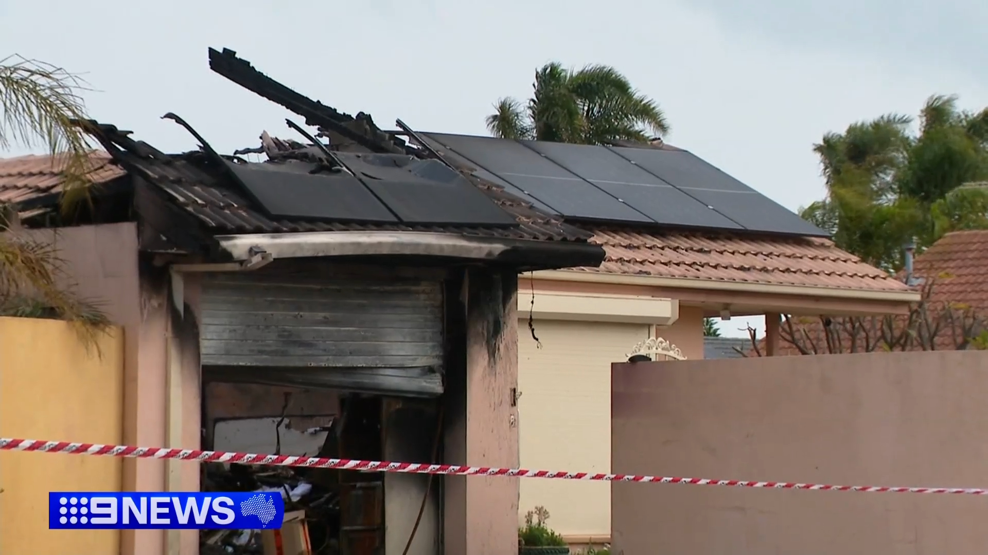 Family forced to flee from destructive house fire