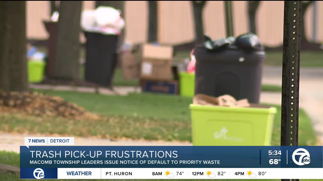 Macomb Township issues formal notice to Priority Waste after resident ...