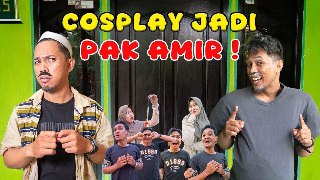 Dayat Misses Pak Amir as Om Sunarto Cosplays Him