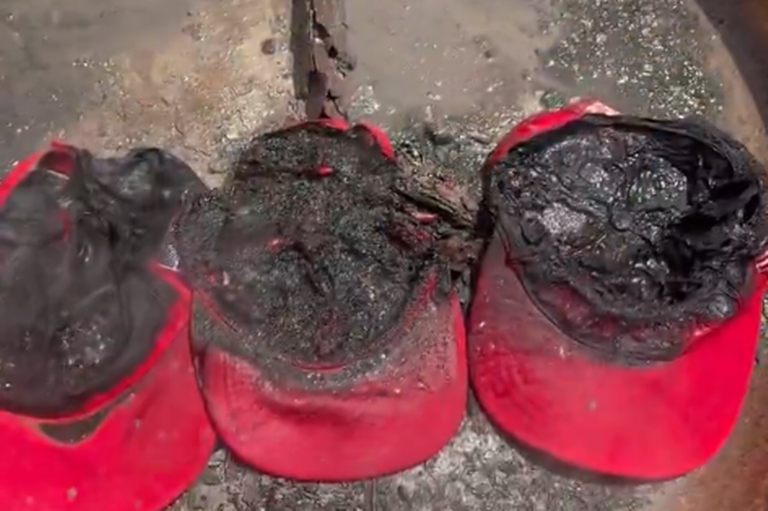 MAGA hats burn as Trump faces major backlash from his own supporters