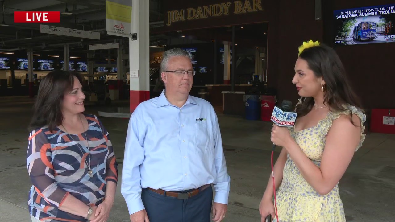 Opening Day at the Track: Joanne Dwyer and Blaine Bringhurst
