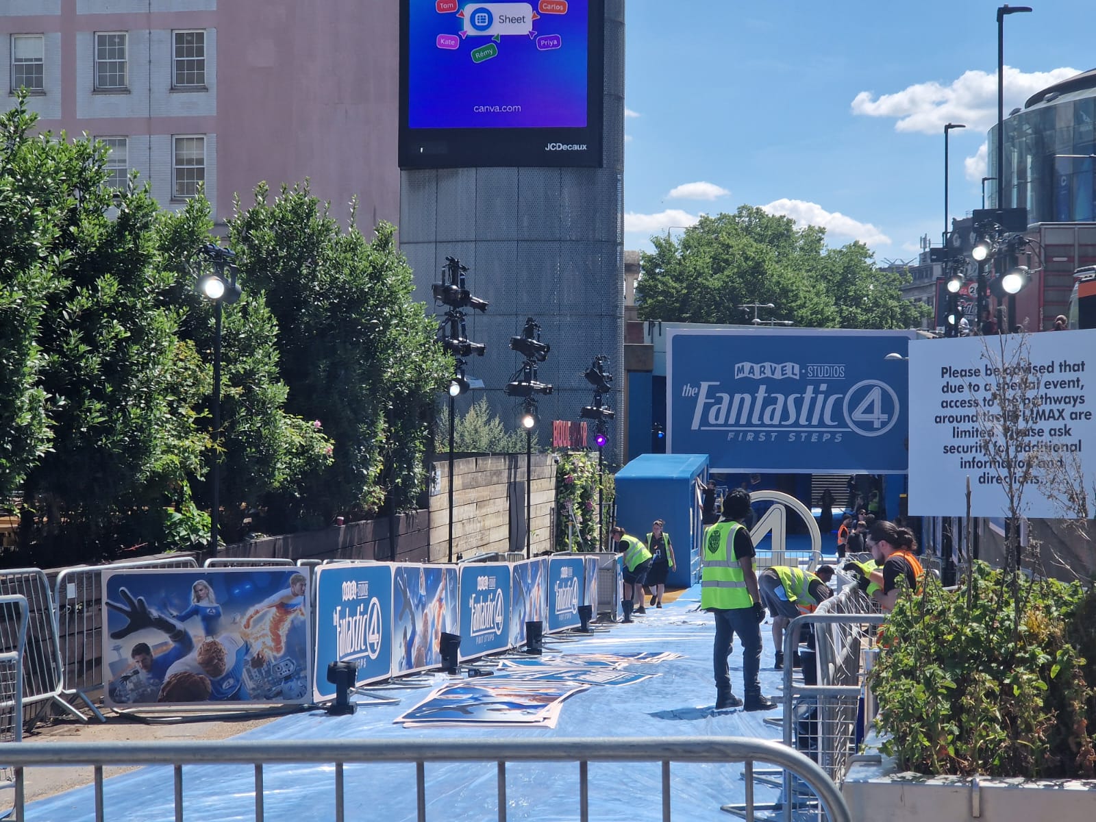 Fantastic Four: First Steps London premiere to take place tonight ...
