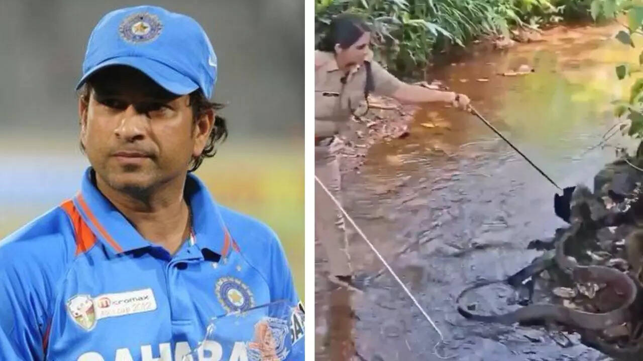 Watch: Sachin Tendulkar praises Kerala forest officer for rescuing 16 ...