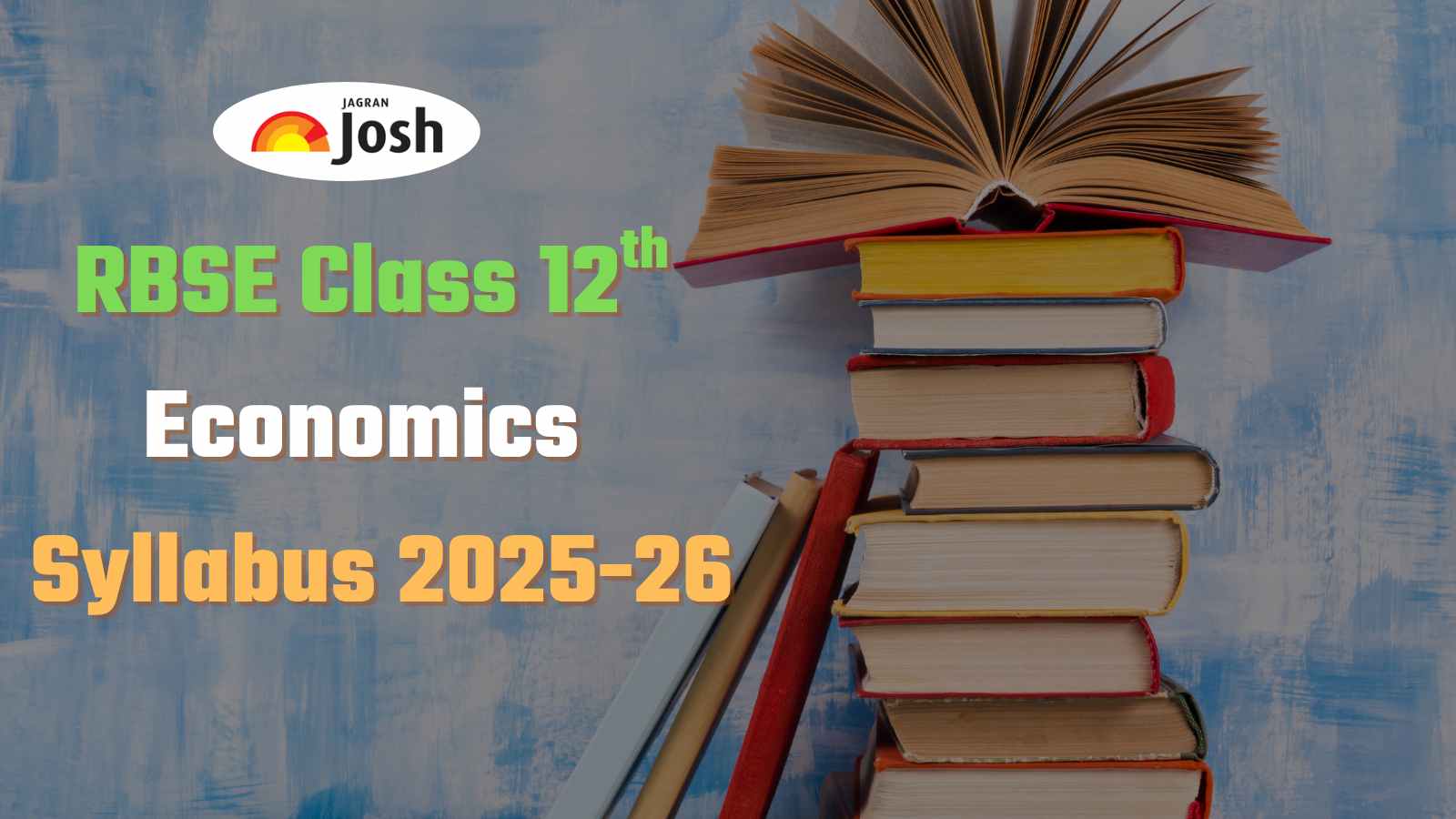 RBSE Class 12th Economics Syllabus 2025-26; Download FREE PDF