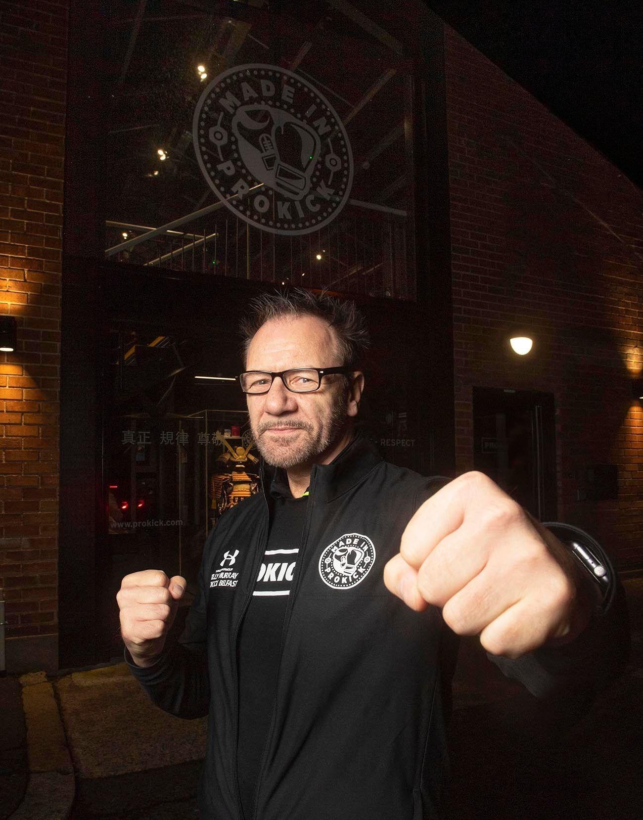 Kickboxing sensation Billy Murray honoured by Ulster University