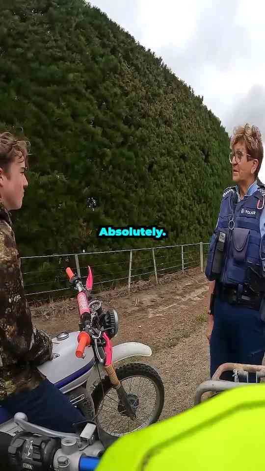 Biker Stories Lady Cop Stops Bikers In The Middle Of The Road