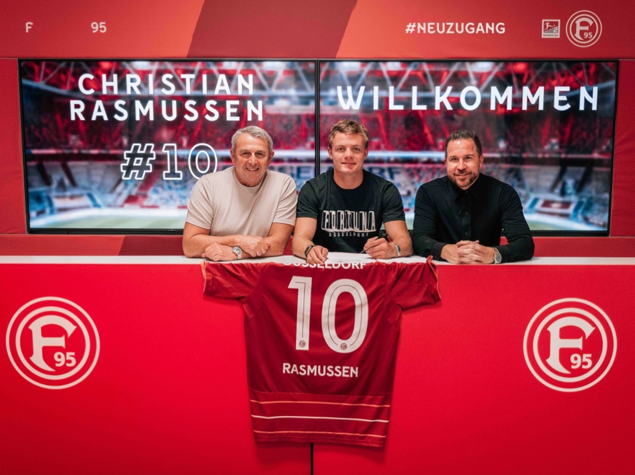 2. Liga: Fortuna holt Ajax-Profi Rasmussen