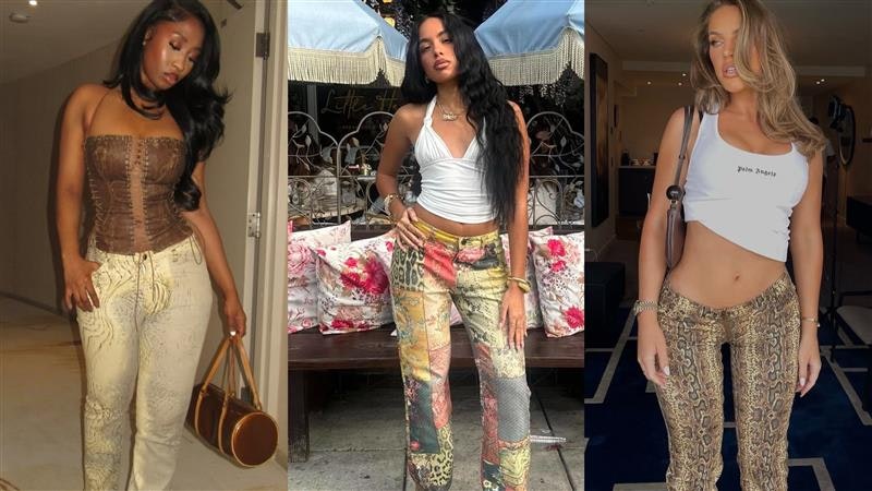 Printed Power Pants Are Taking Over – Here’s How To Style Them Now