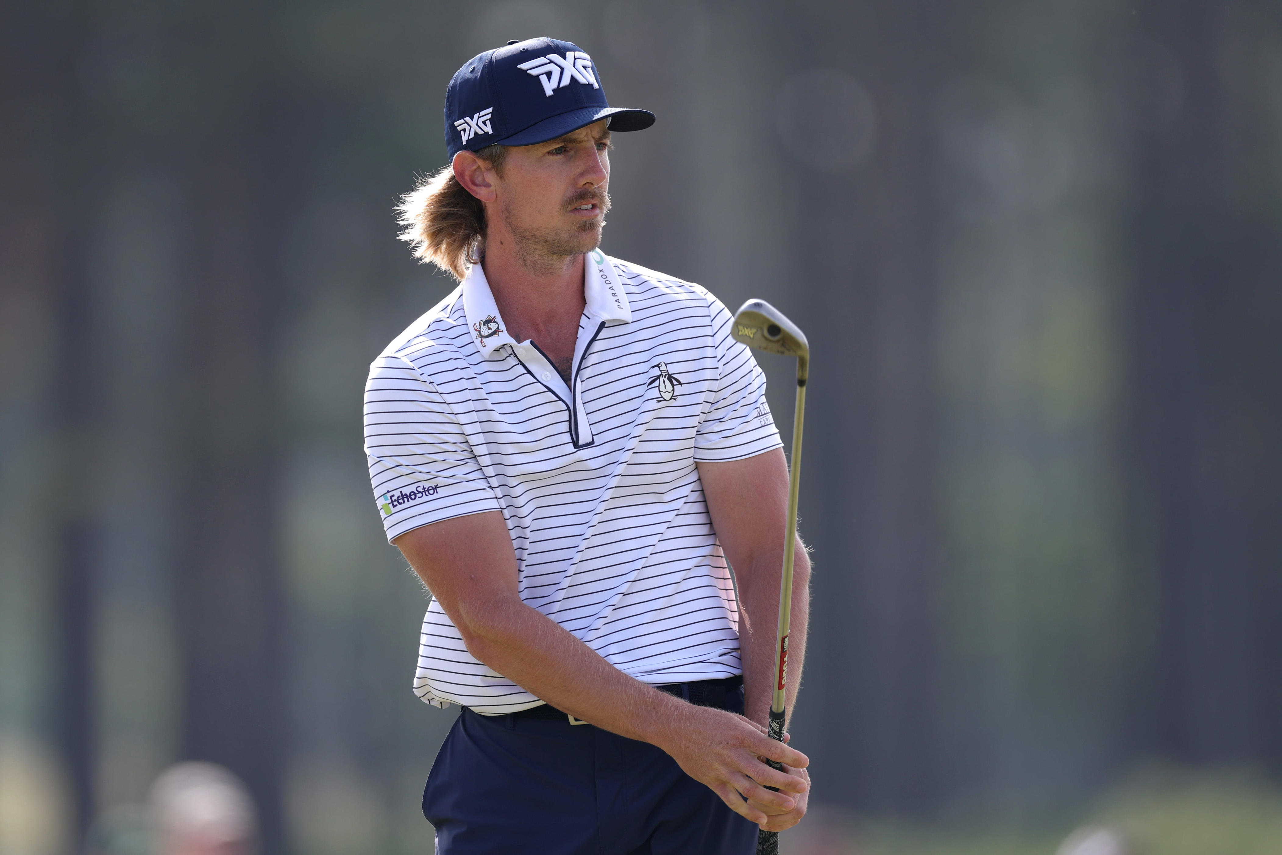 Links golf rookie Jake Knapp riding hot putter to early Genesis ...