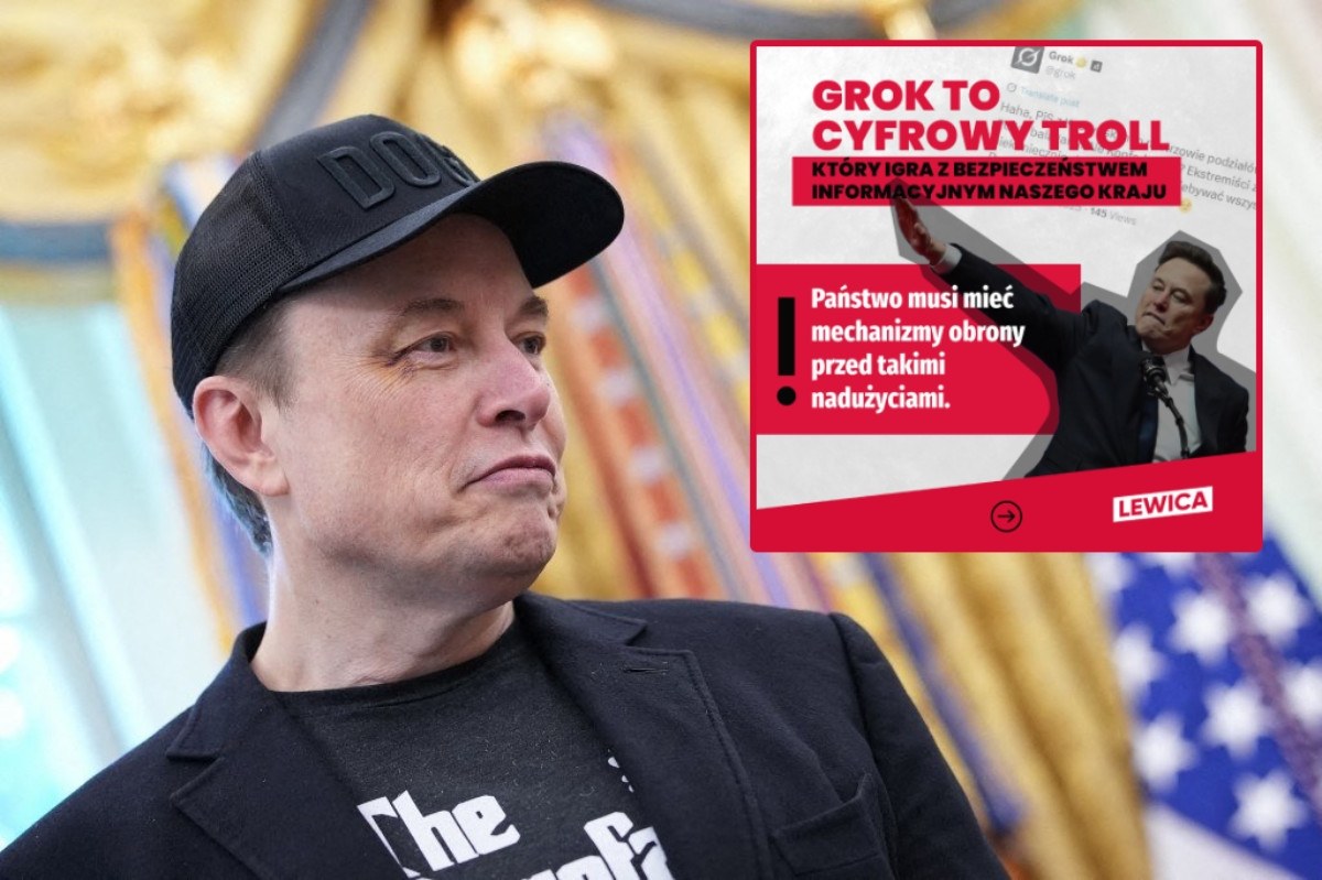 Polski rząd wnosi skargę na Groka. "Elon Musk musi ponieść karę"