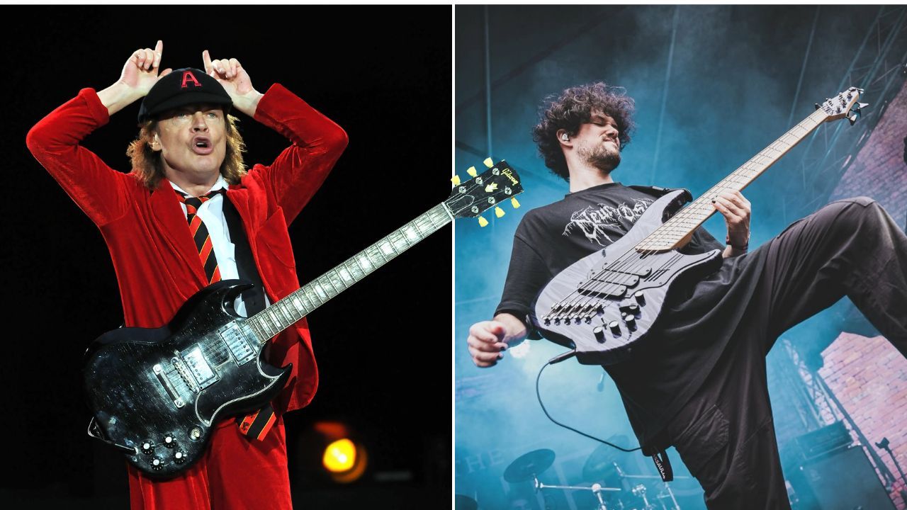 Thunderstruck on bass? With slapping and tapping? Bass hero Toby ...