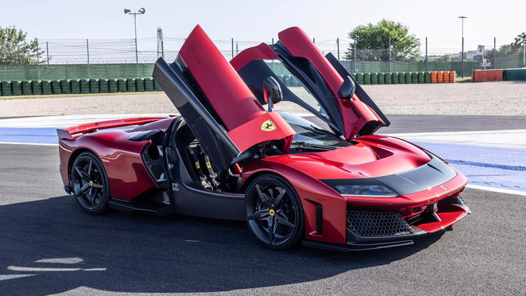 We Drove the Ferrari F80. All We Can Say Is "WOW."