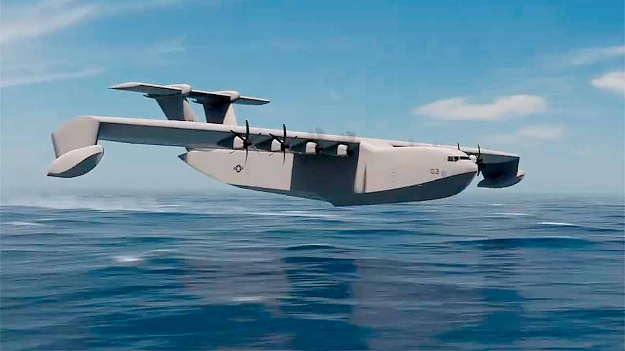DARPA abandons the Liberty Lifter, a ground-effect vehicle designed to ...