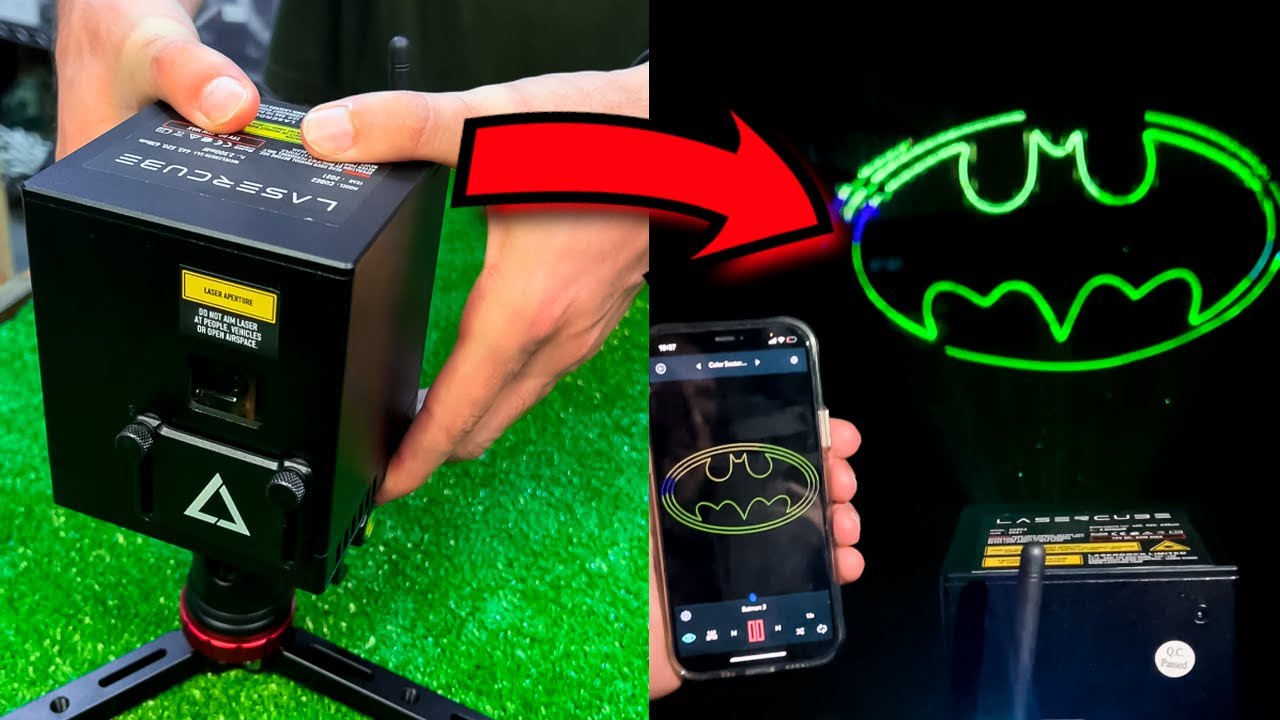 Esse laser do Batman é o produto mais incrível que ja vi na vida!!