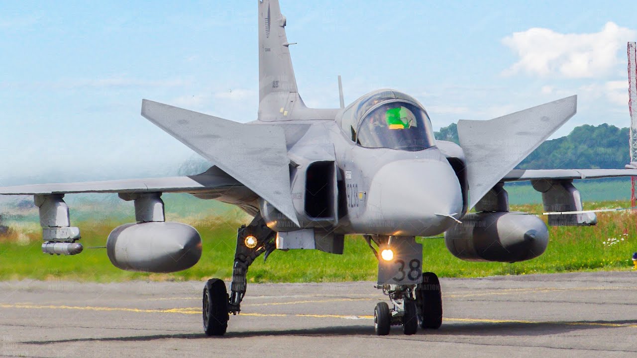 Sweden’s Most Advanced Fighter Jet in Action: The Gripen Unleashed
