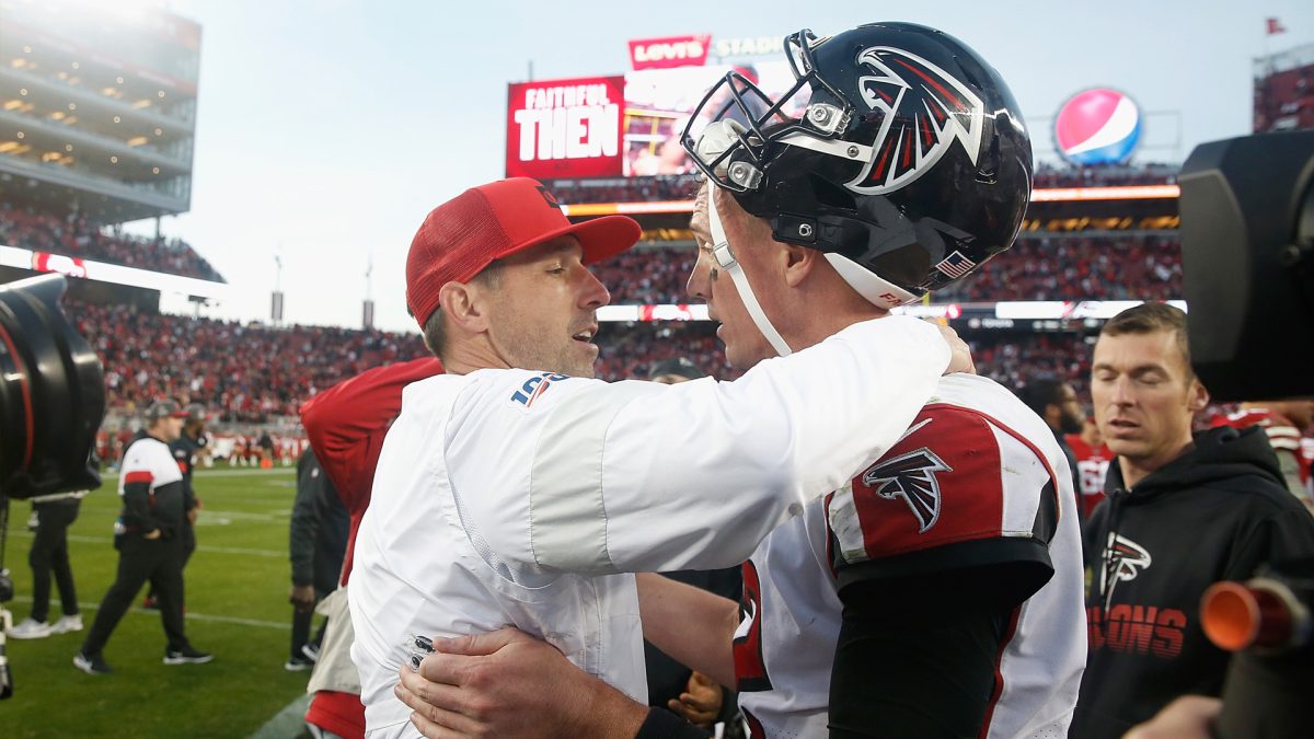 Matt Ryan details what it was like playing for Kyle Shanahan while with ...