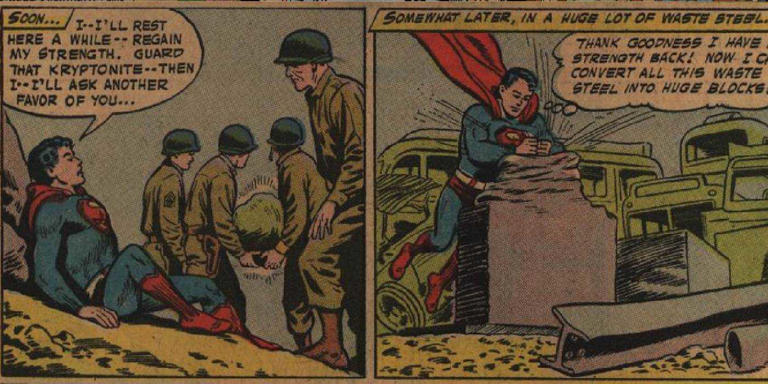 14 Times Kryptonite Didn't Hurt Superman