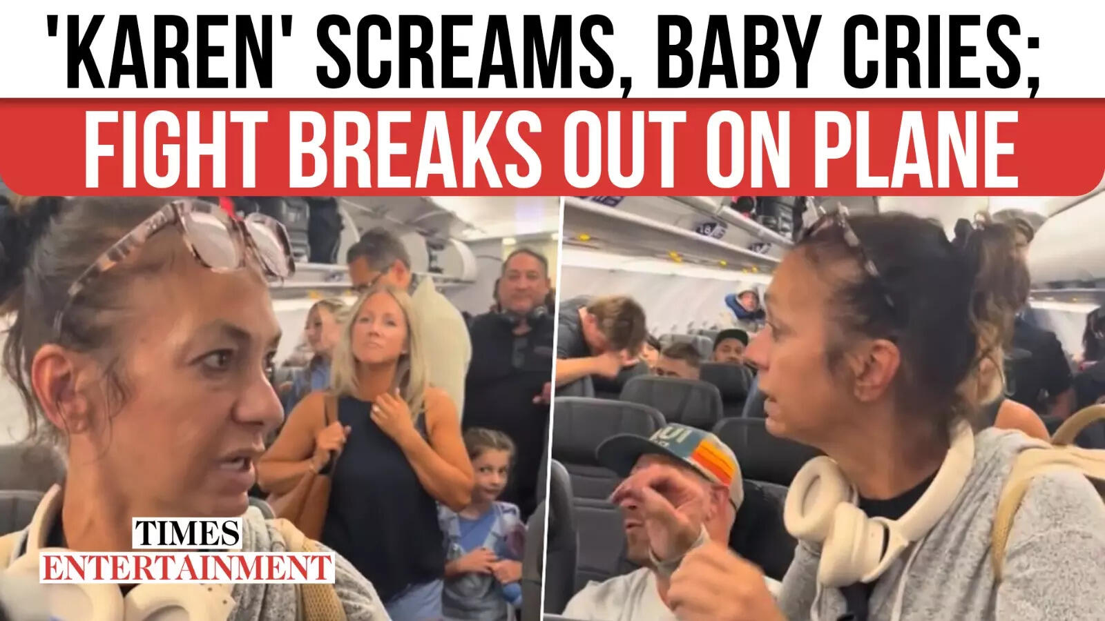 Nasty Plane Fight Goes VIRAL: Video Captures FULL Chaos; Lawyer Snaps ...