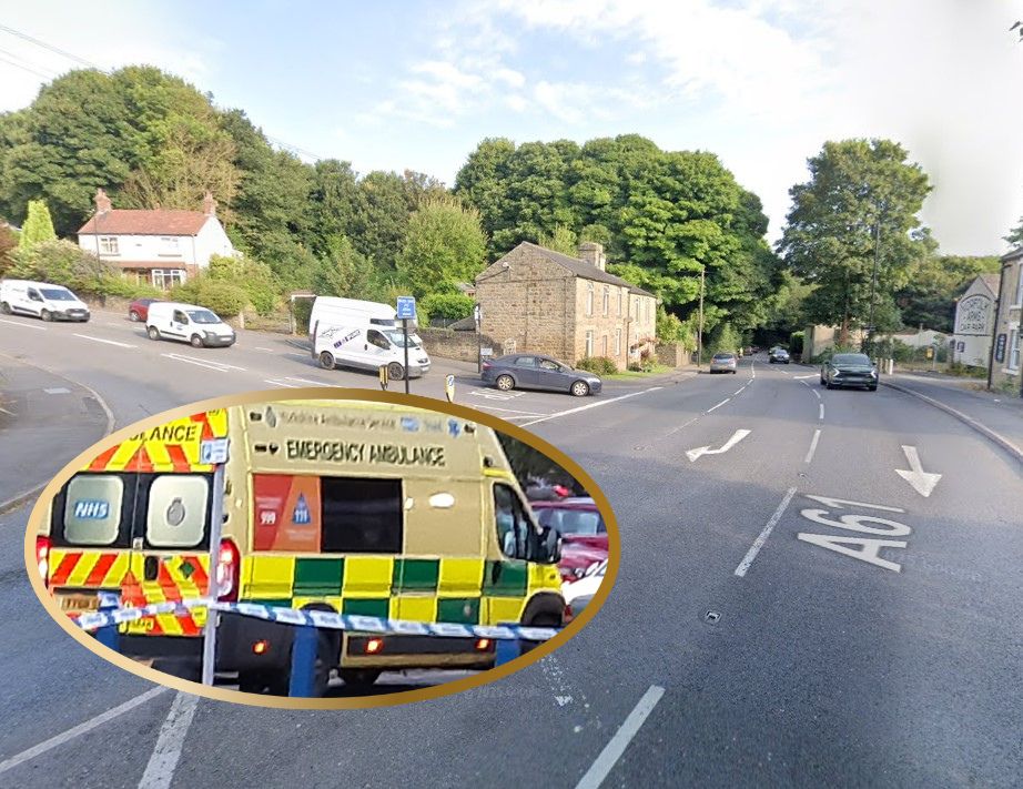 A61 Penistone Road Grenoside: Two taken to hospital after crash closes ...