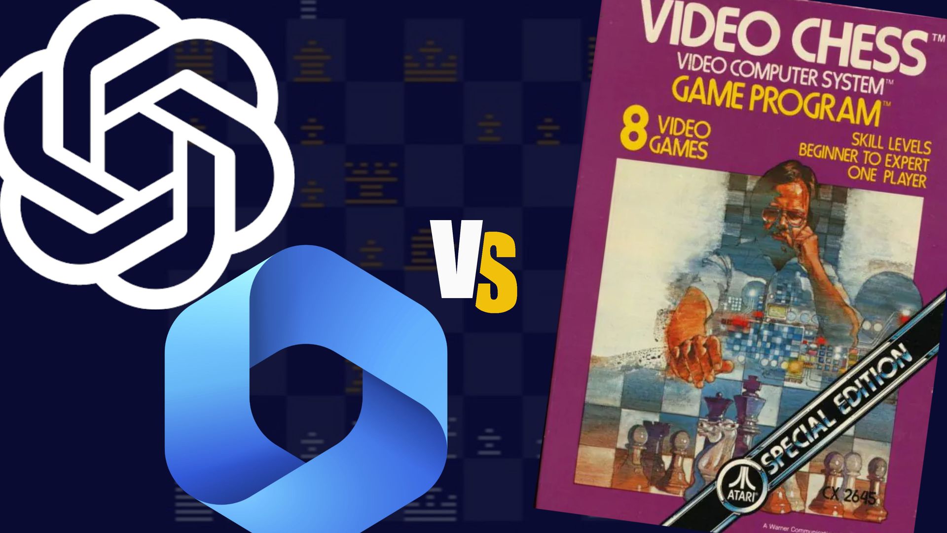 Copilot and ChatGPT went against a 4 KB Atari chess game from the 70s ...