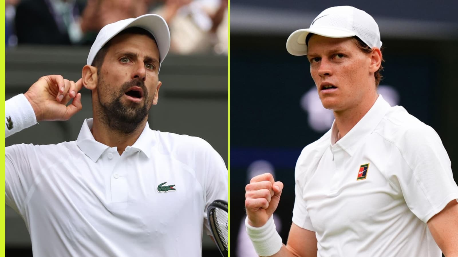 Jannik Sinner’s Wimbledon favourite status questioned as Novak Djokovic ...