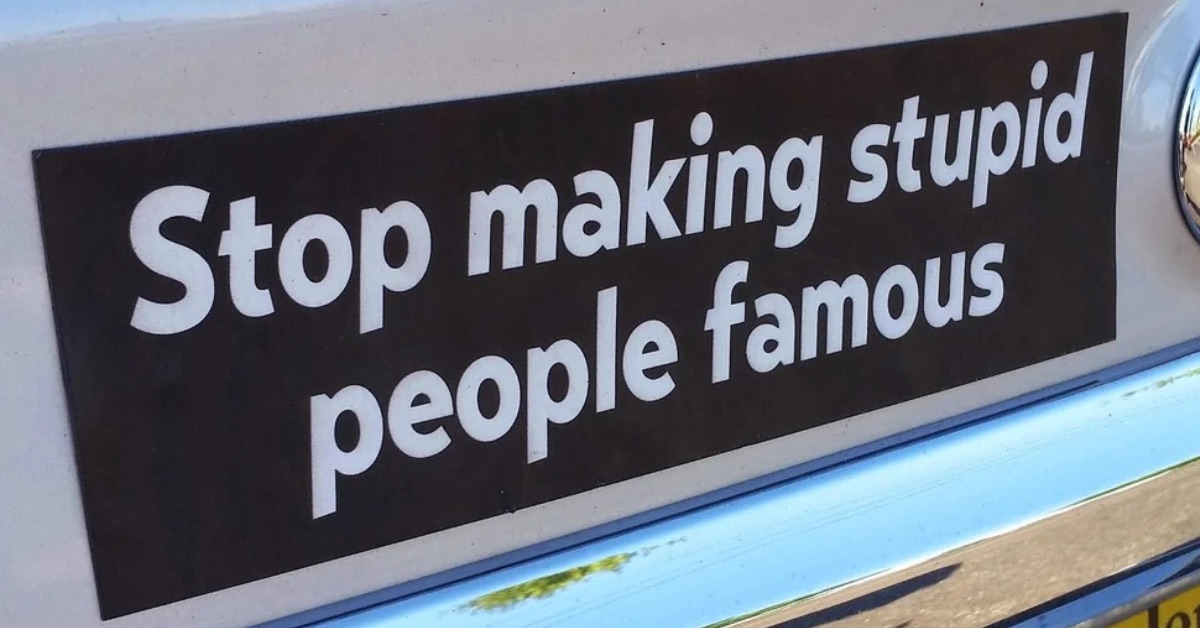 15 Bumper Stickers That Aren't Awful