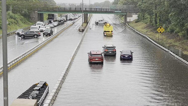 Historic rain totals in Massachusetts unleash floods south of Boston ...
