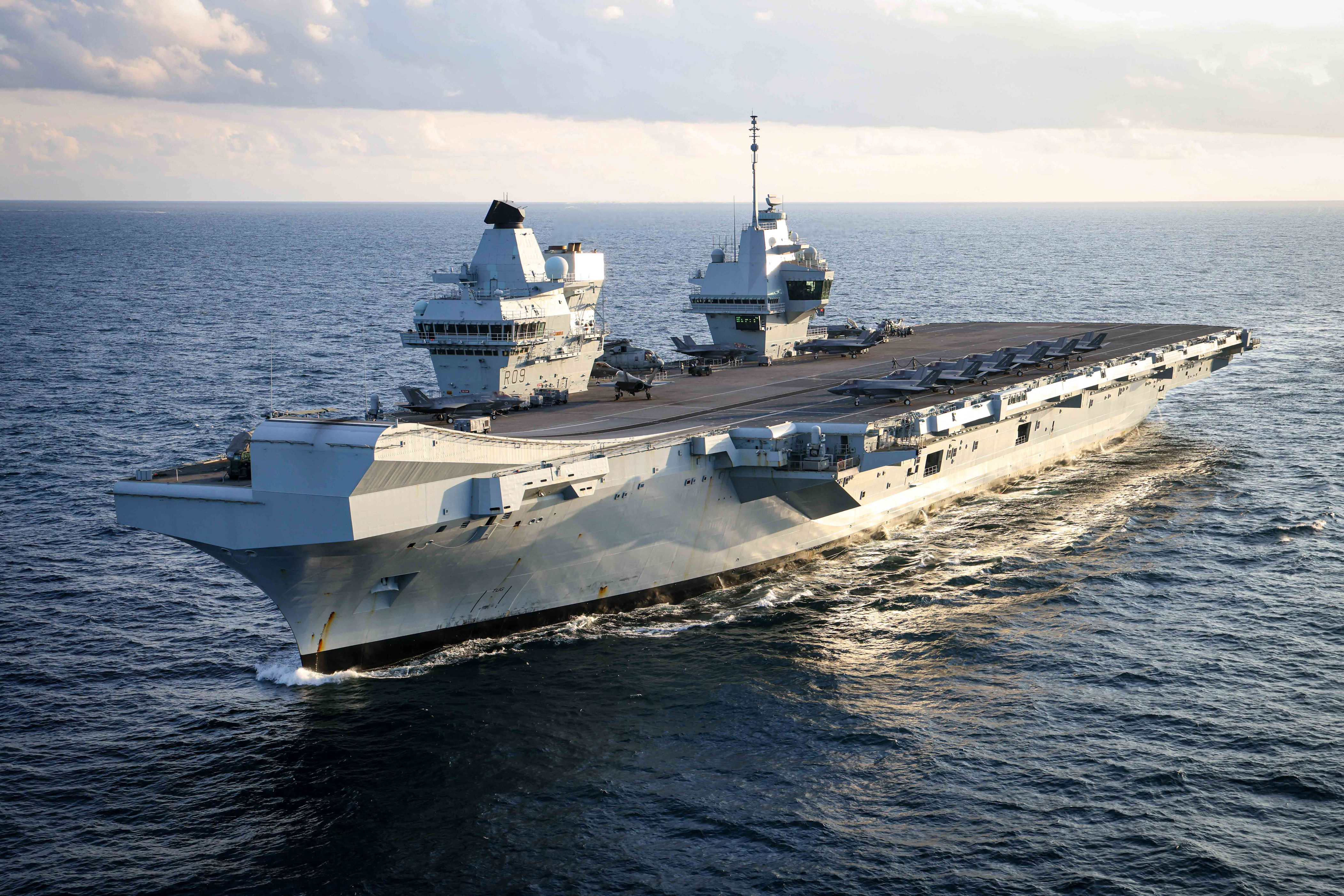 "It's about upholding rules": HMS Prince of Wales starts "largest-ever ...