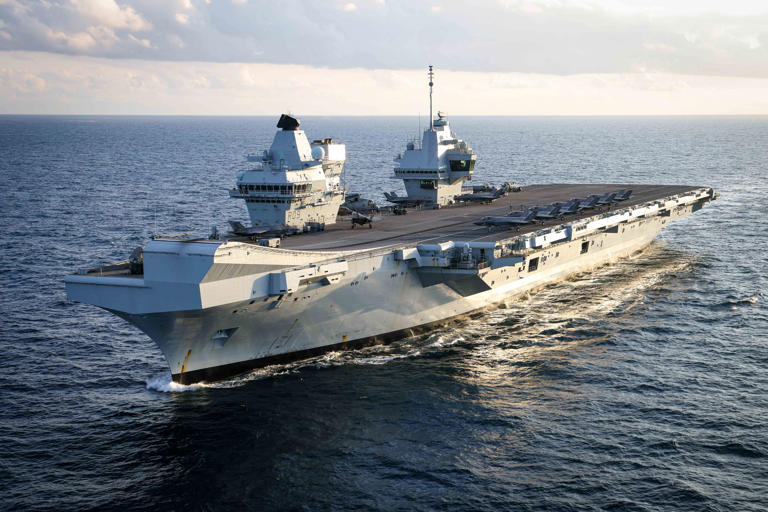 "It's about upholding rules": HMS Prince of Wales starts "largest-ever ...