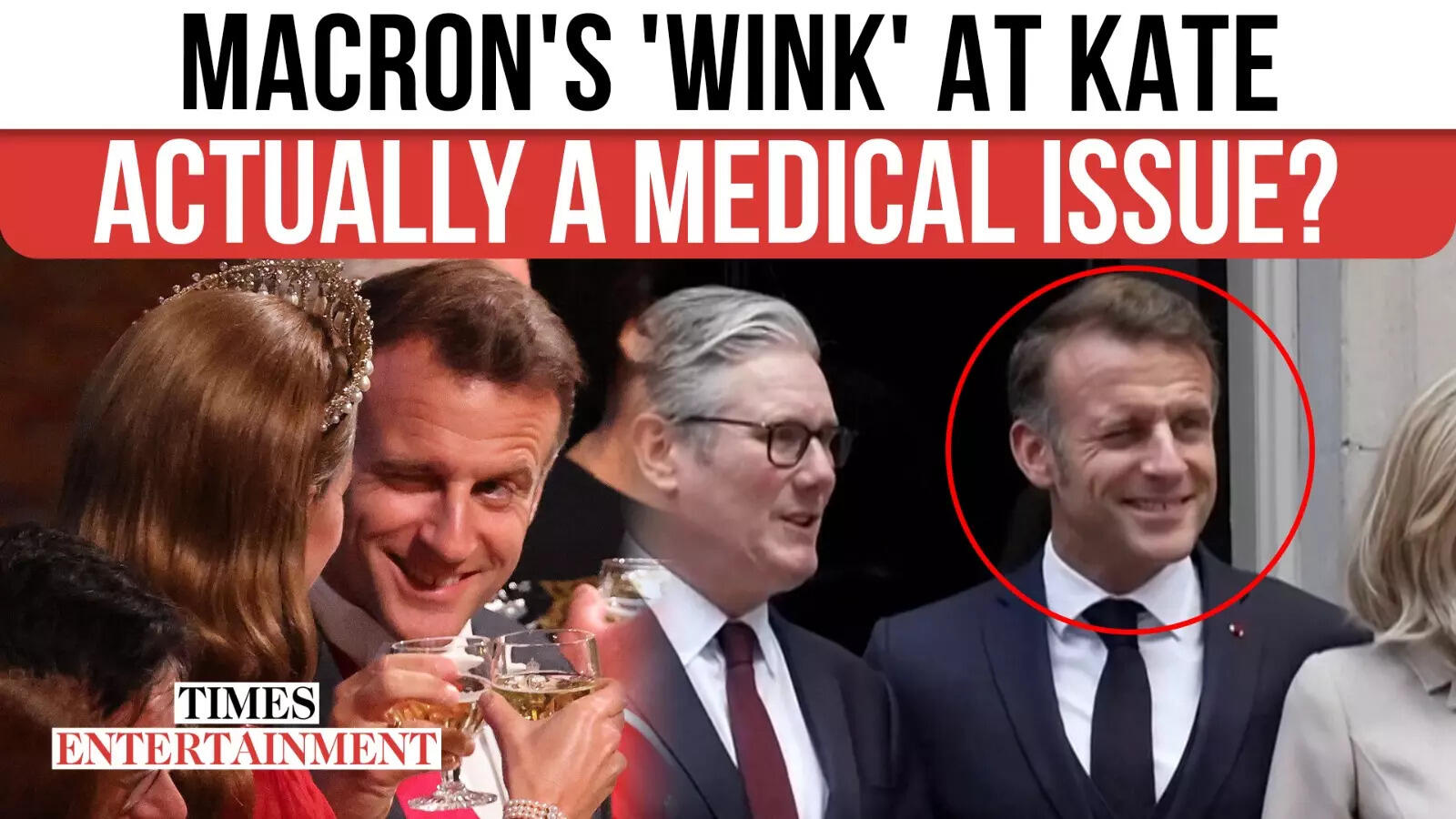 Camera Captures Macron 'Winking' Again & Again Amid Kate Drama- Is ...