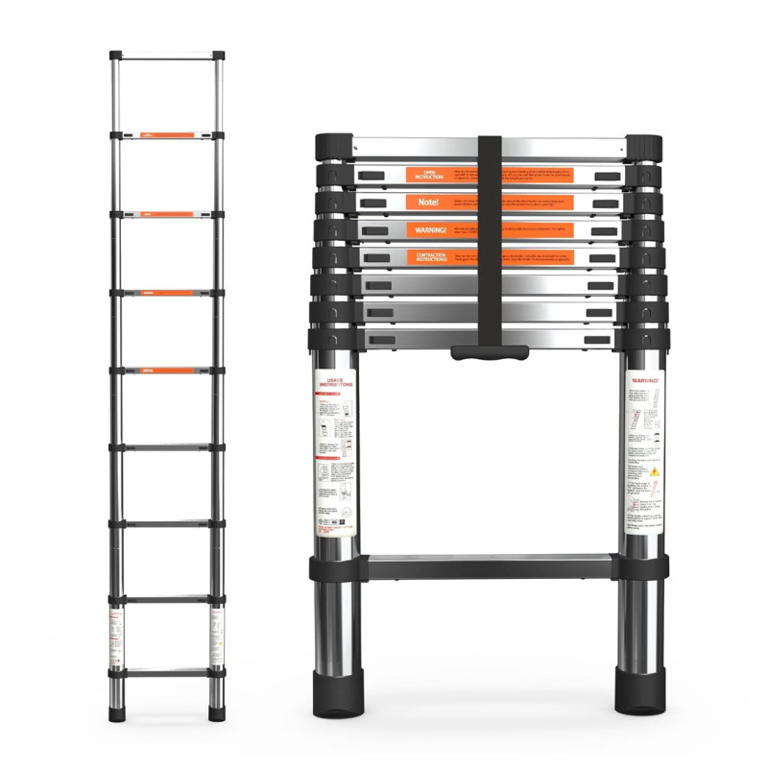 Walmart Is Selling a 'Sturdy' $100 Telescoping Ladder for Just $50, and ...