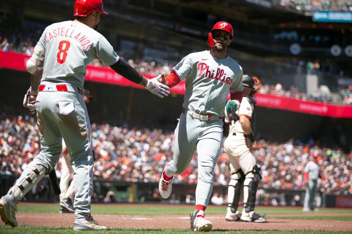 Bryce Harper accomplishes something he's never done before in Phillies ...