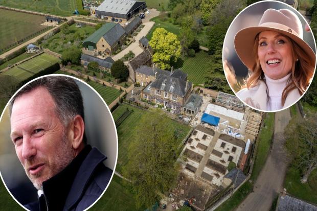 Sacked F1 boss Christian Horner's stables at Oxfordshire mansion given ...