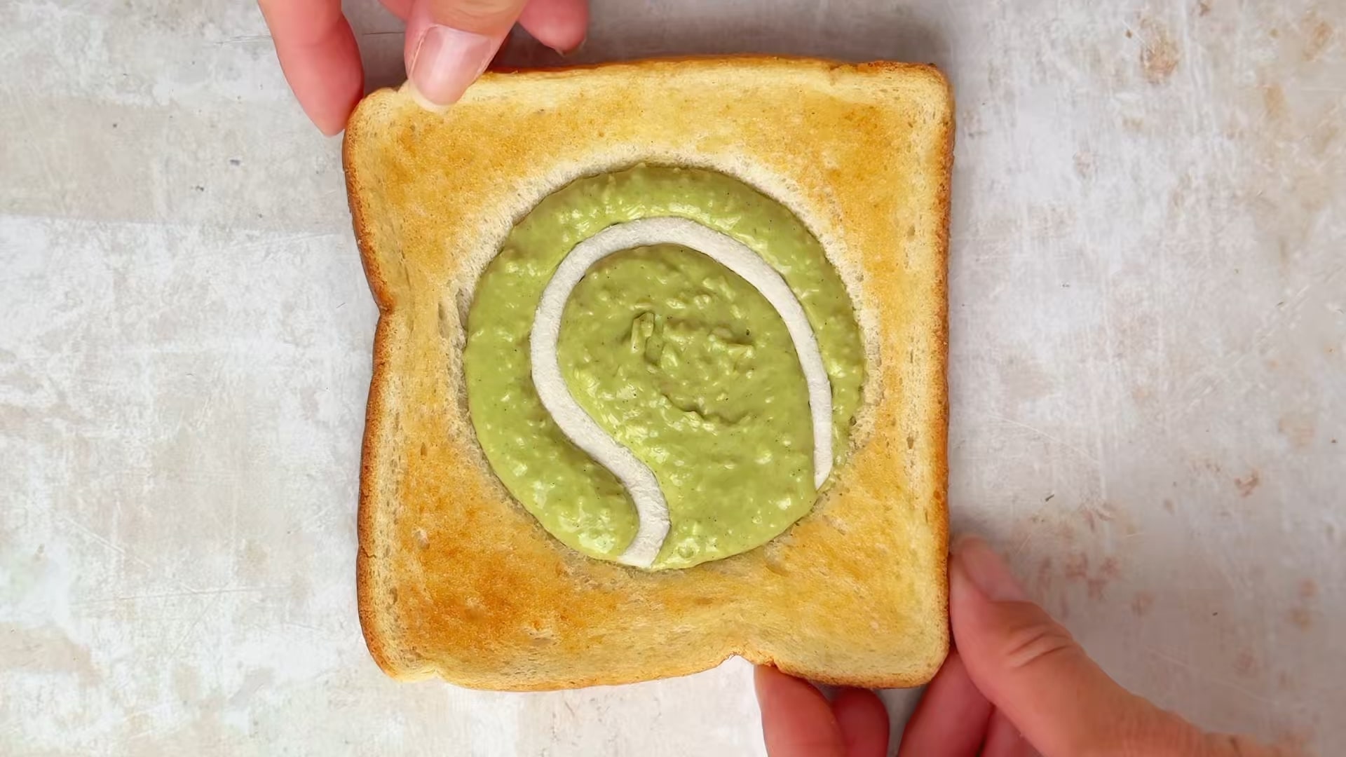 Tennis toast, a fun and tasty toast art idea