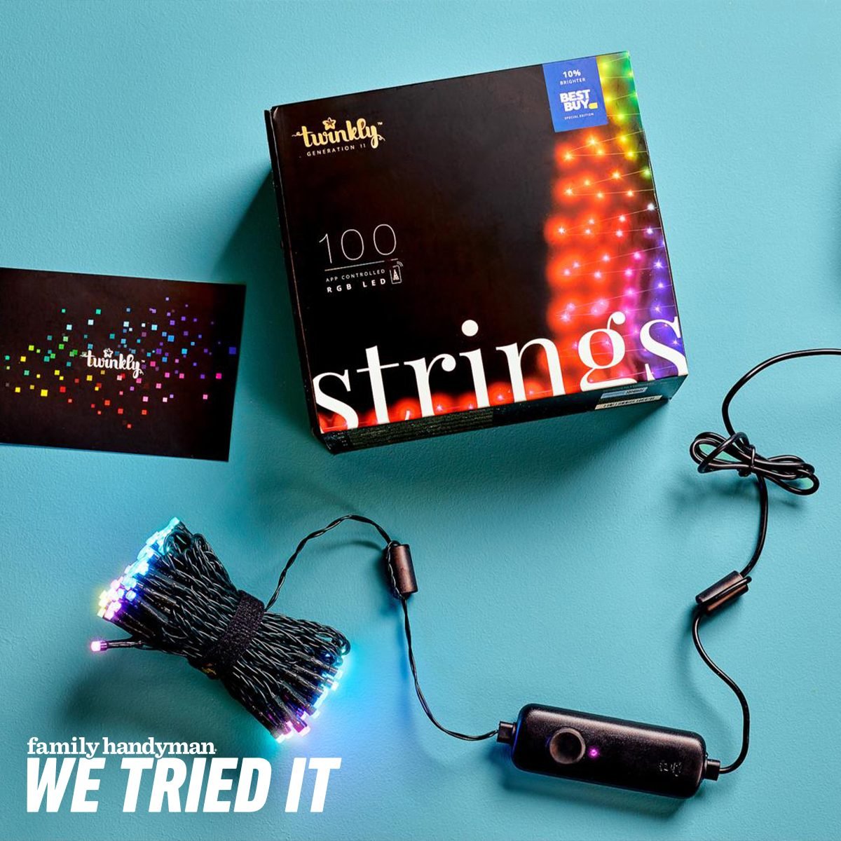 We Tried the Twinkly Smart Christmas Lights, and Now We Create Custom ...