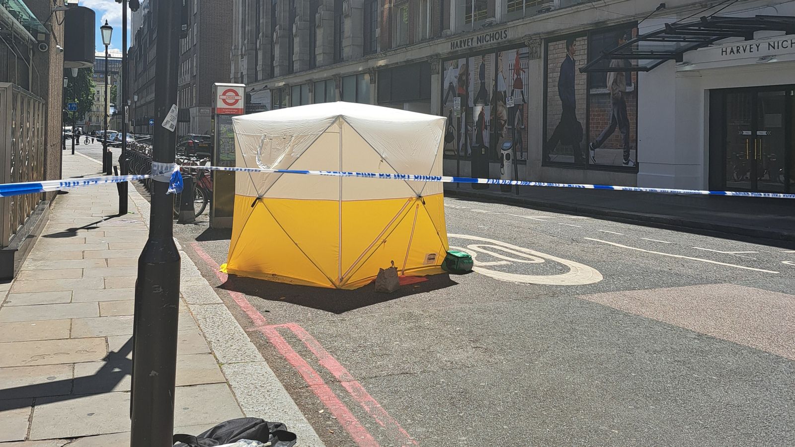 Man stabbed to death near five-star London hotel in possible watch robbery