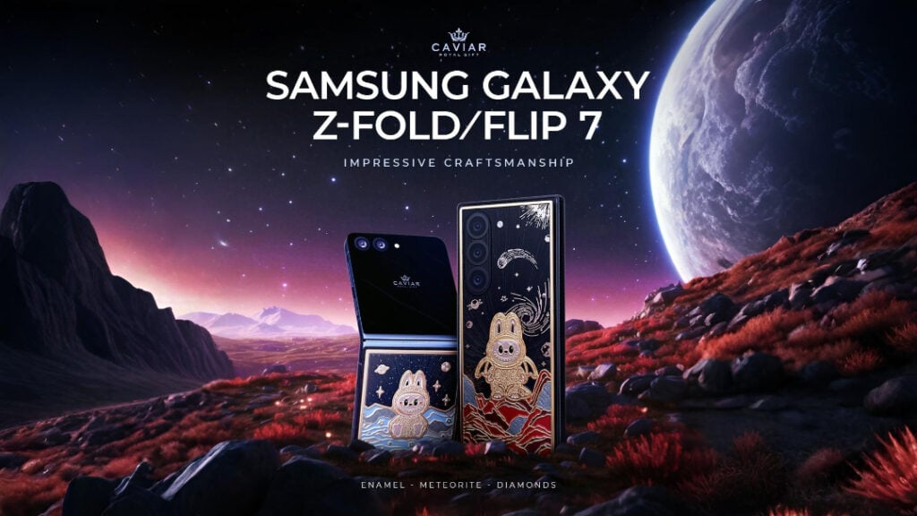Caviar Turns Samsung’s Foldables into Ultra-Luxury Space Toys for $10K+