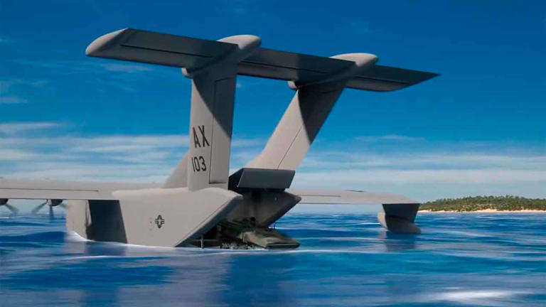 DARPA abandons the Liberty Lifter, a ground-effect vehicle designed to ...