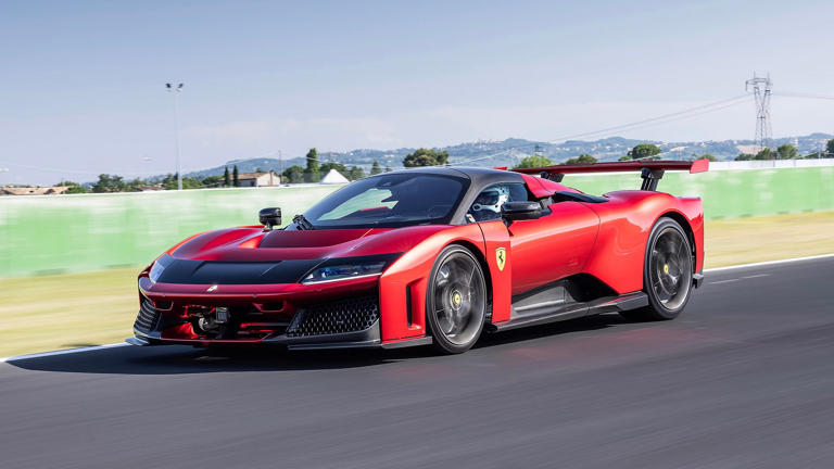 We Drove the Ferrari F80. All We Can Say Is "WOW."