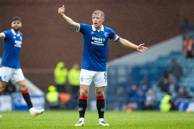 Connor Barron takes Rangers captain's role in his stride as telling ...