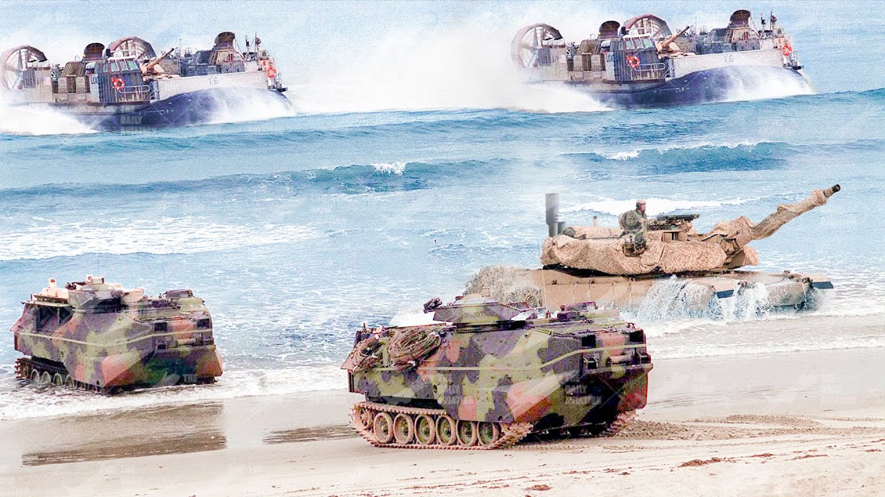 Massive US & Allied Beach Landing in Modern-Day D-Day Exercise
