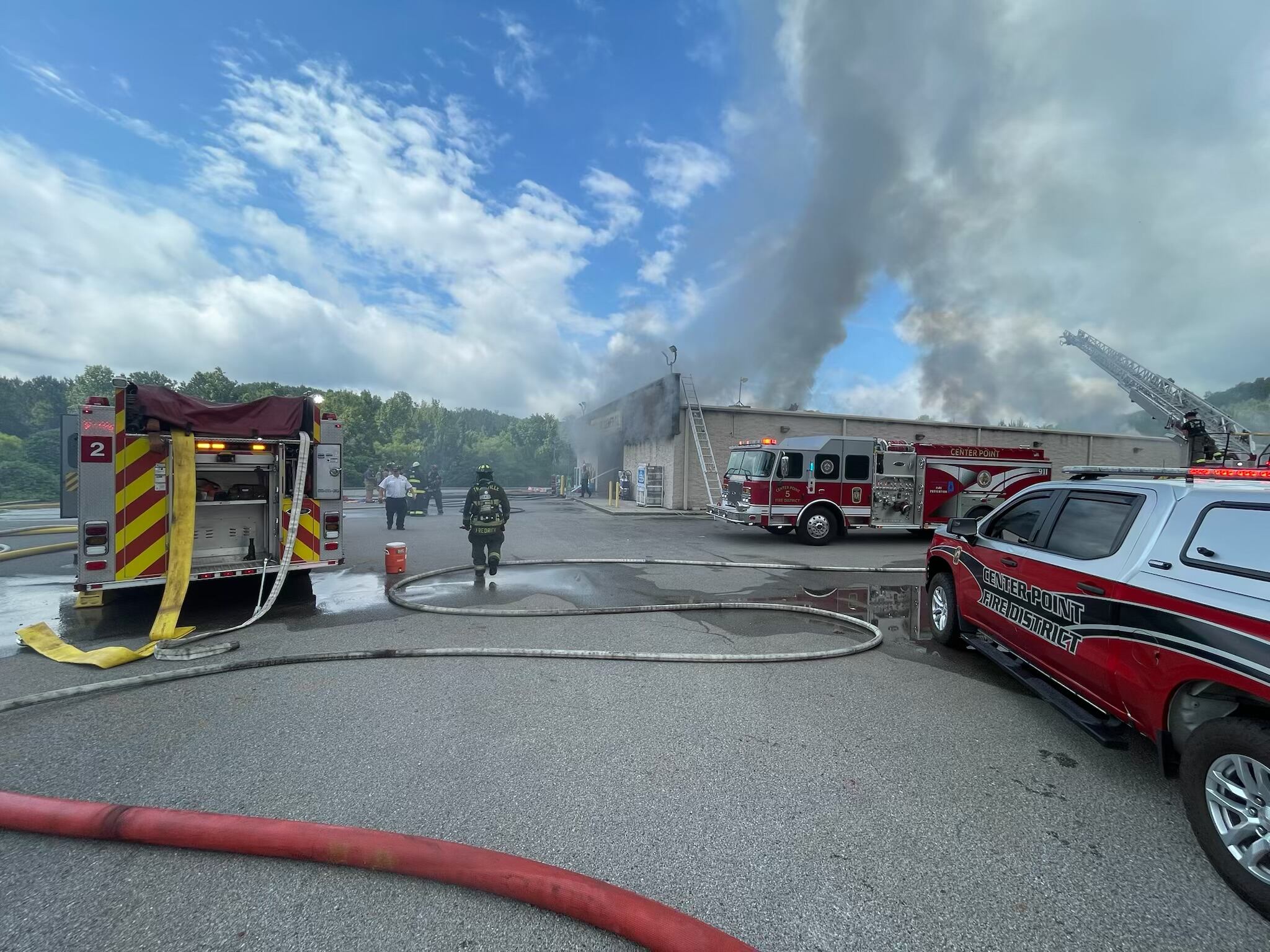 Fire leaves Clay Dollar General severely damaged