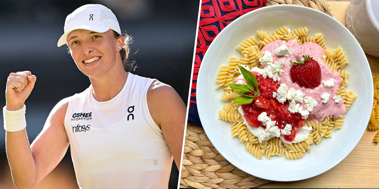 Strawberry Pasta? I Tried Tennis Pro Iga Świątek’s Post-Match Meal