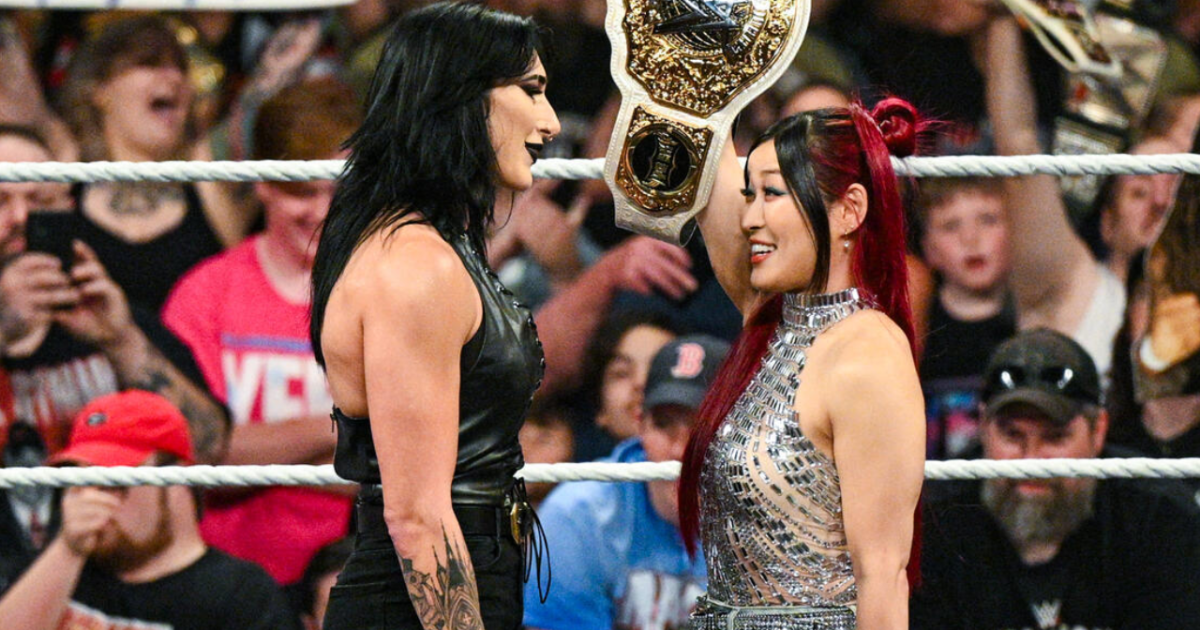 Rhea Ripley Reacts to the 8-Women Tag Team Match on WWE Raw