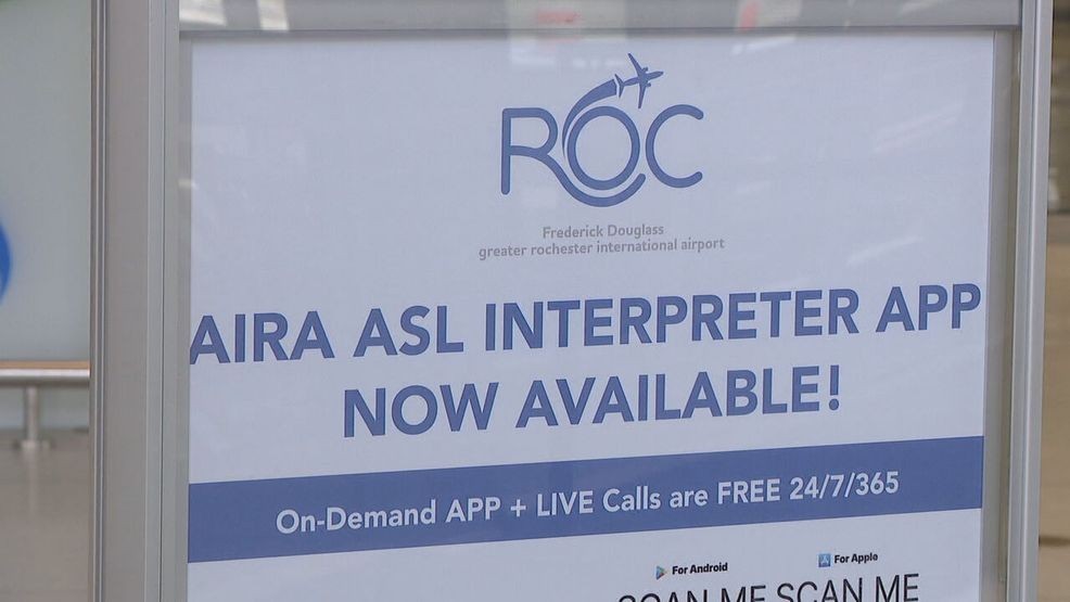 ROC airport utilizing app to connect deaf, hard-of-hearing travelers ...