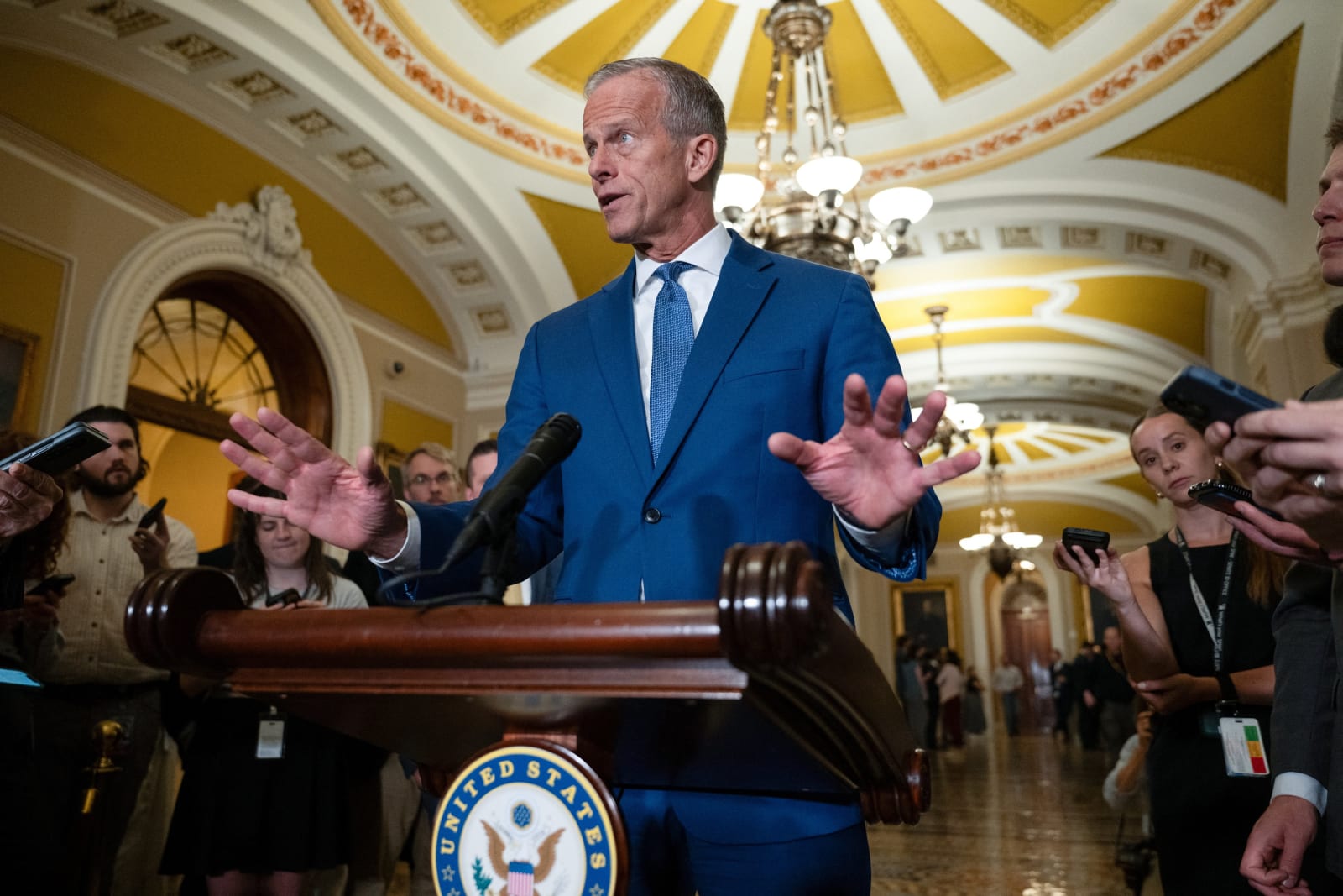'Plunged into chaos': Senate committee melts down over funding mess