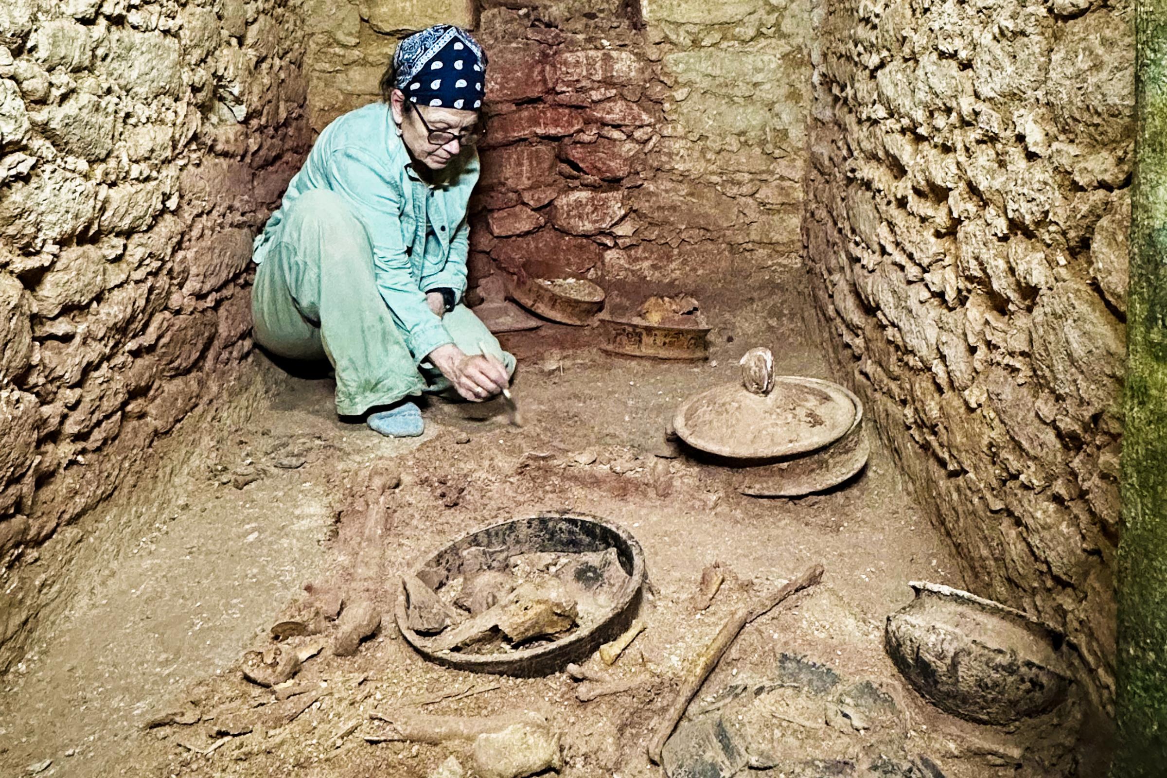 Ancient ruler's tomb uncovered after nearly 1,700 years